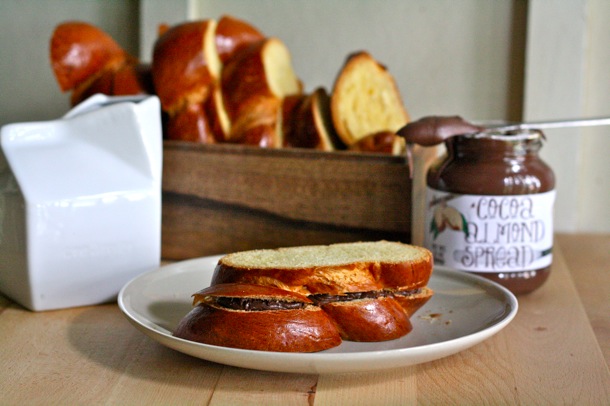 Nutella-Stuffed Challah French Toast | cait's plate