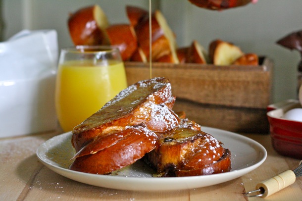 Nutella-Stuffed Challah French Toast | cait's plate