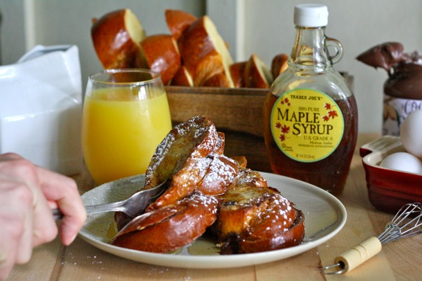 Nutella-Stuffed Challah French Toast | cait's plate