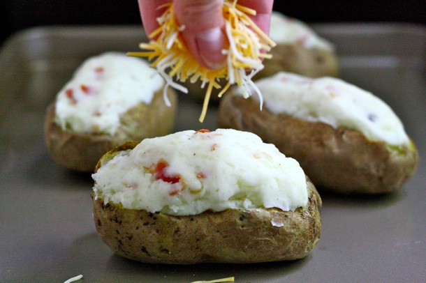 Southern Boy Twice Baked Potatoes | cait's plate