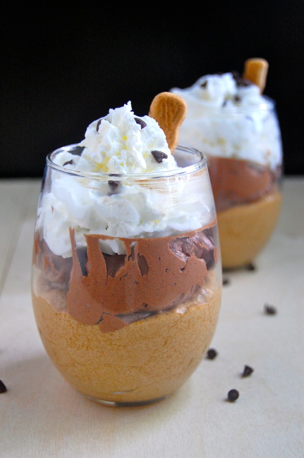 WHIPPED BISCOFF AND CHOCOLATE CREAM PARFAIT | cait's plate