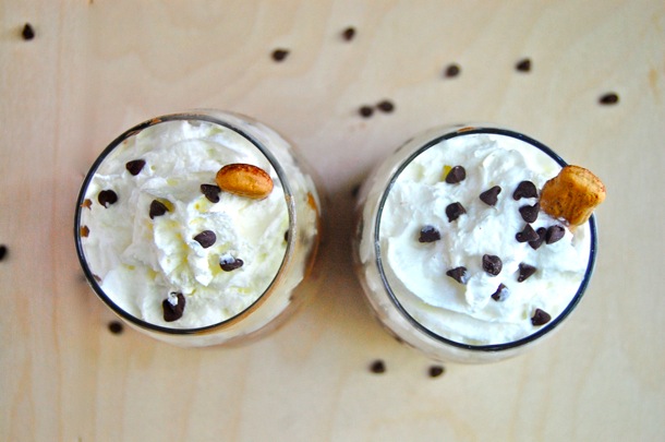 WHIPPED BISCOFF AND CHOCOLATE CREAM PARFAIT | cait's plate